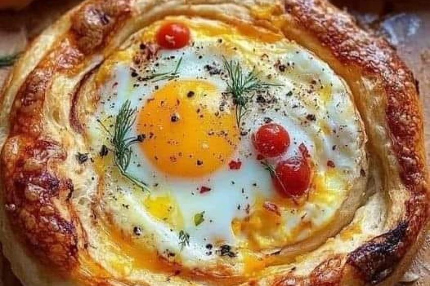 Egg and Cheese Stuffed Bazlama Bread Recipe - Useful Recipes